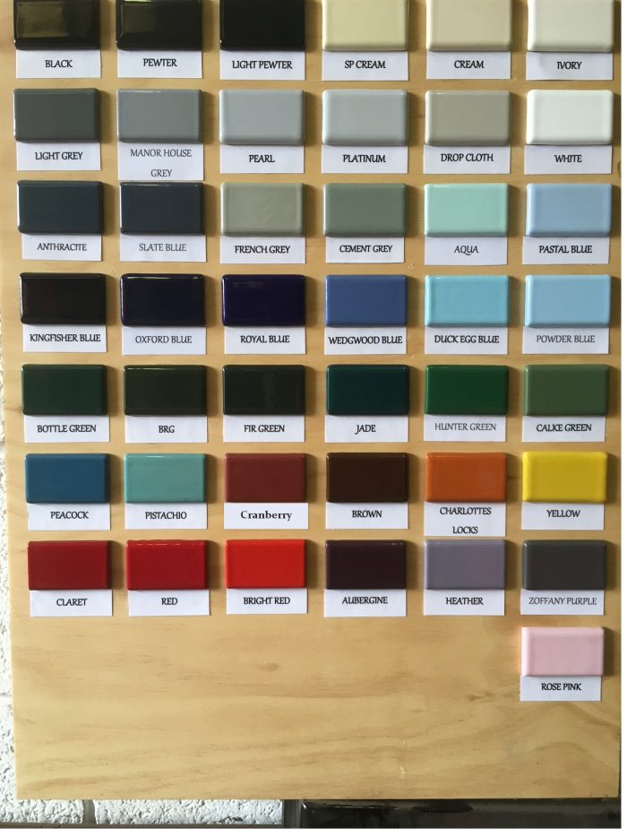 Colors Chart - Phil Green & Son